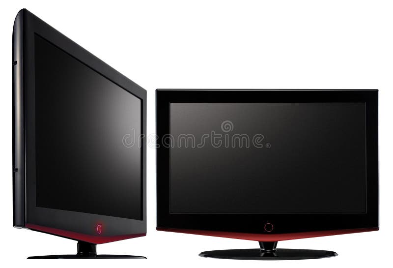 HD television. stock photo. Image of screen, object, multimedia - 14687618