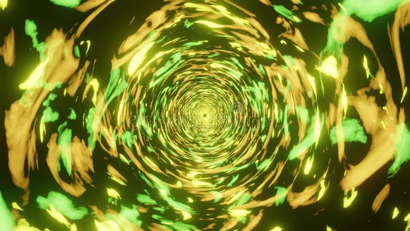 HD Video of Abstract Sci-fi Colorful Random Patterns Motion Graphics in ...