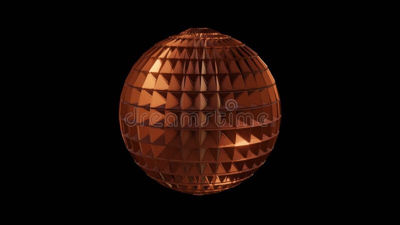 HD Video Animation of Abstract Wireframe Sphere Model Converting it`s ...