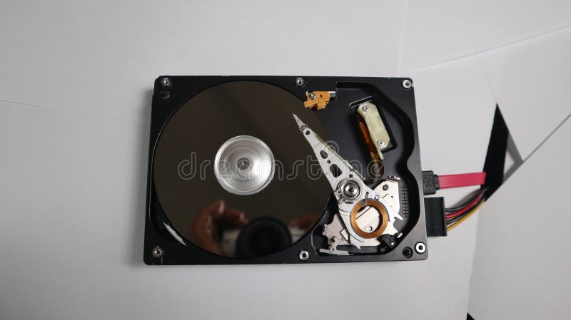 HDD, Computer Hard Drive, Digital Data Storage. Stock Image - Image of ...