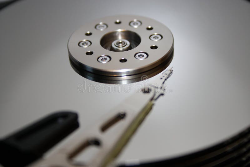HDD - Hard Disk Drive is Open Stock Image - Image of hardware, drive ...