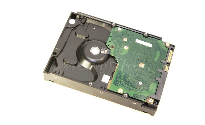 HDD (hard Disk Drive) for Storage Data on White Background Stock Photo ...