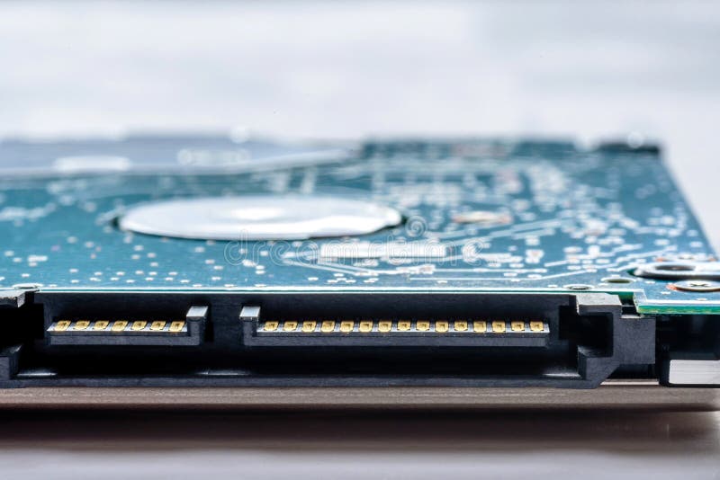 Hdd 2.5 Hard Drive Disk Closeup View Stock Image - Image of hardware ...