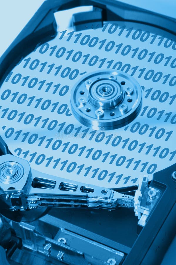 HDD Internal stock image. Image of blue, magnetic, storage - 311827