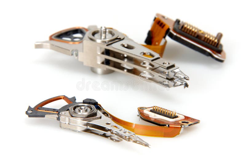 HDD parts stock photo. Image of metal, storage, industry - 19768774