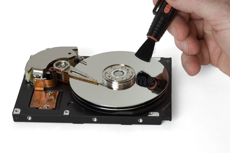 Computer repair stock image. Image of repairman, examining - 6327597