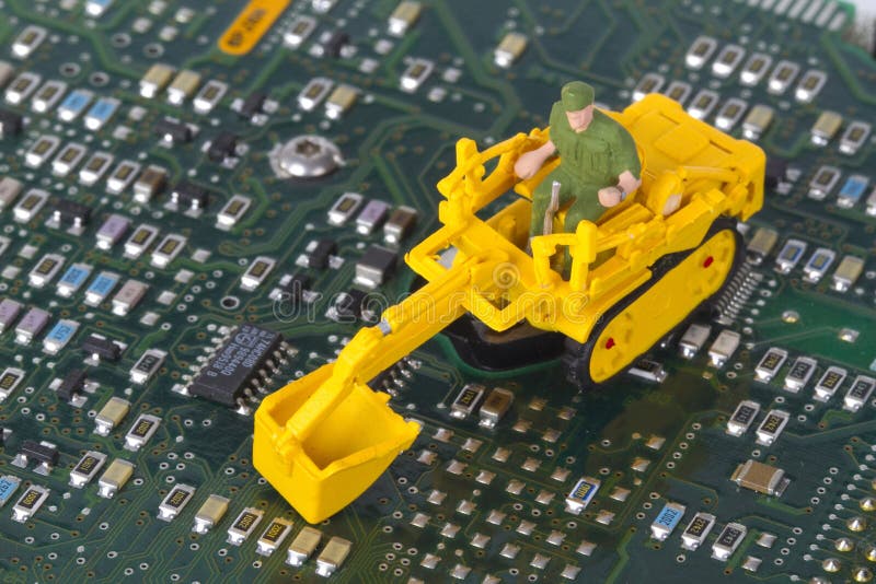 New Crawler-mounted Mobile Inclined Screen, Sorting Machine Stock Image ...