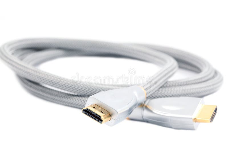 HDMI cable stock image. Image of connect, digital, technology - 16594151