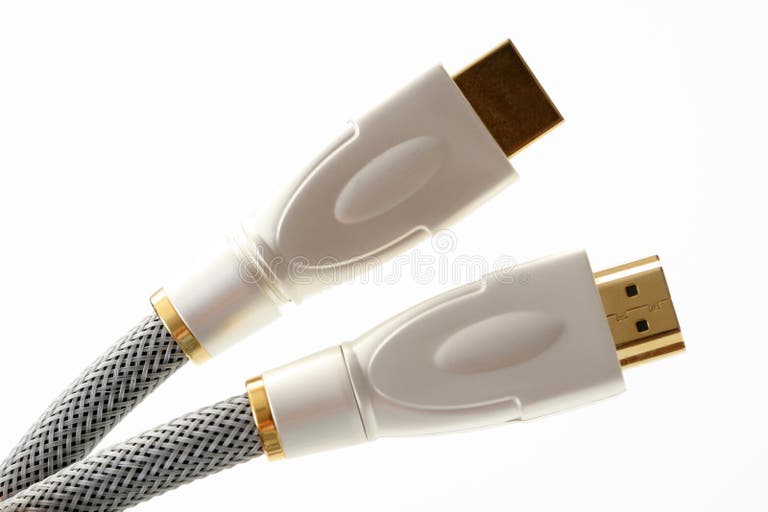 Hdmi cable stock photo. Image of wired, video, hdmi, isolated - 6664164