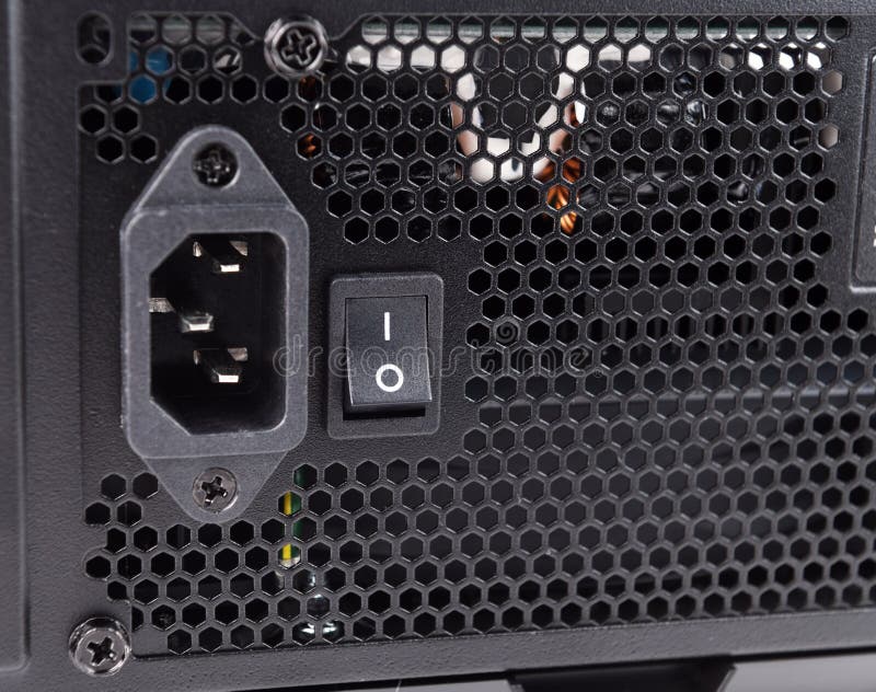 Hdmi Connector on the Back of the System Unit Stock Image - Image of ...