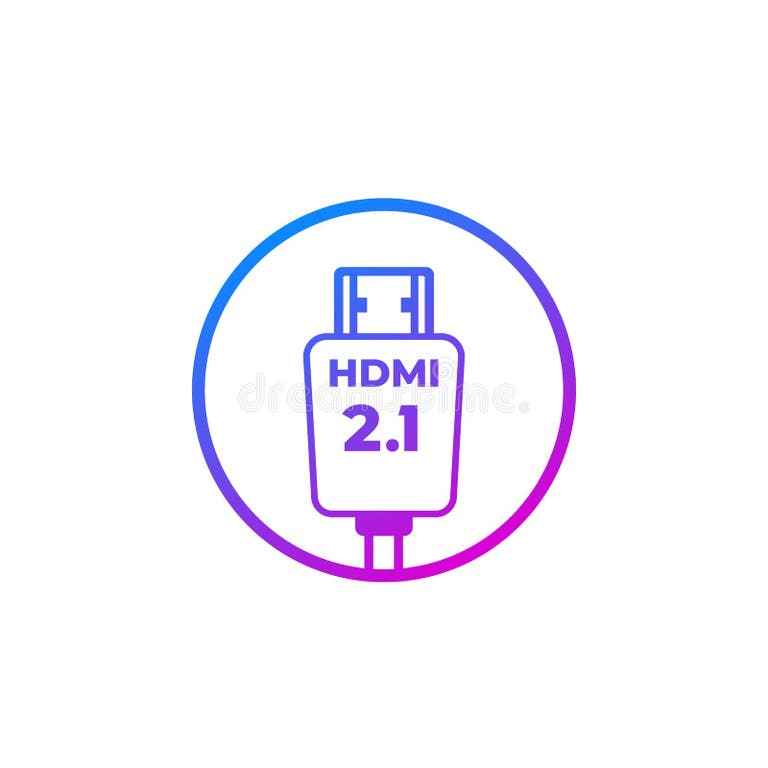 Hdmi Icon Stock Illustrations – 2,730 Hdmi Icon Stock Illustrations ...