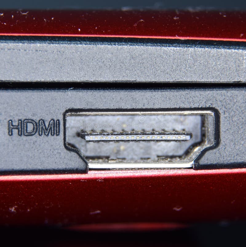 HDMI port stock image. Image of hdmi, interface, technology - 113718343