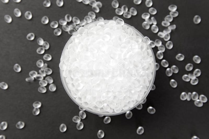 HDPE. Transparent Polyethylene Granules.IDPE. Plastic Pellets. Plastic ...