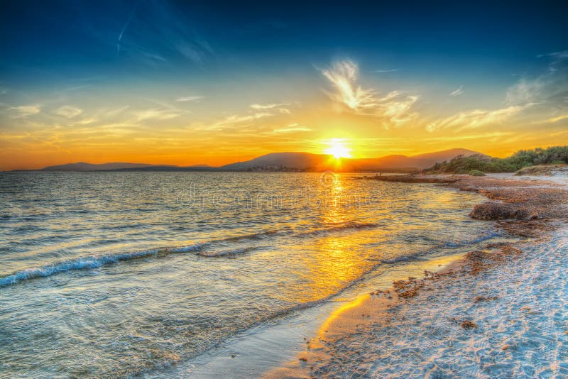 Hdr dusk stock image. Image of scenery, maria, mediterranean - 43031937