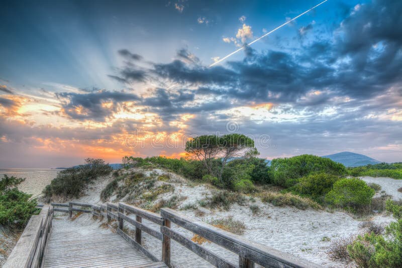 Hdr dusk stock photo. Image of concept, path, relax, shadow - 45421256