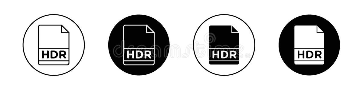 Hdr Symbol Stock Illustrations – 1,379 Hdr Symbol Stock Illustrations ...
