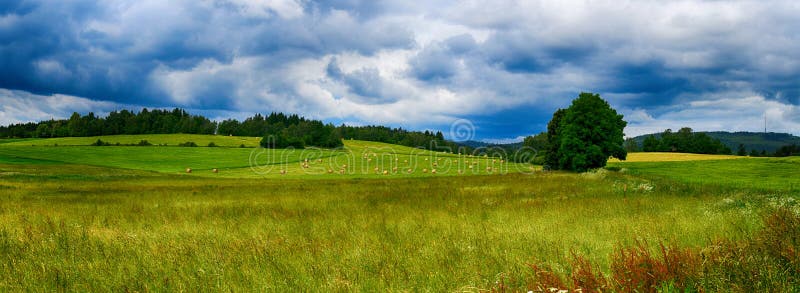 HDR landscape stock image. Image of country, orcia, evergreen - 42747081
