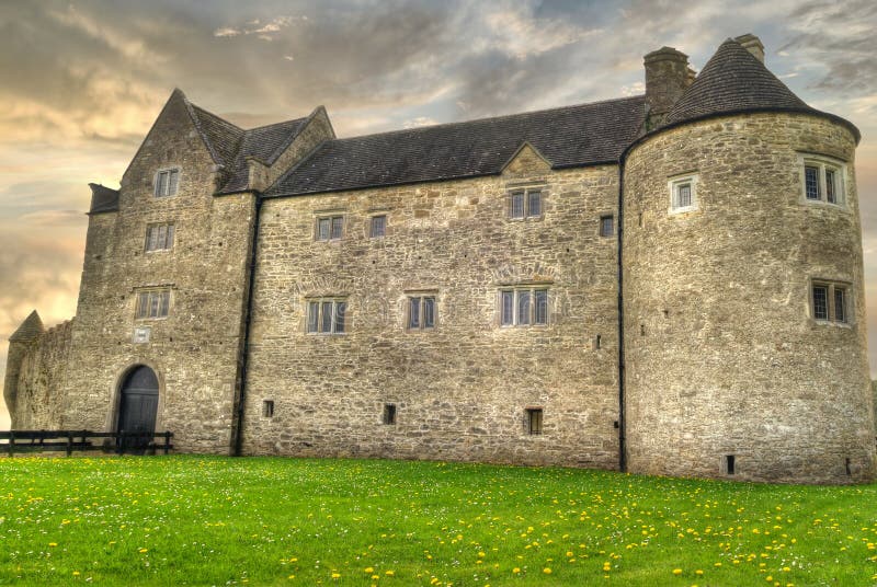 Parkes Castle. County Leitrim in Ireland Stock Image - Image of ...
