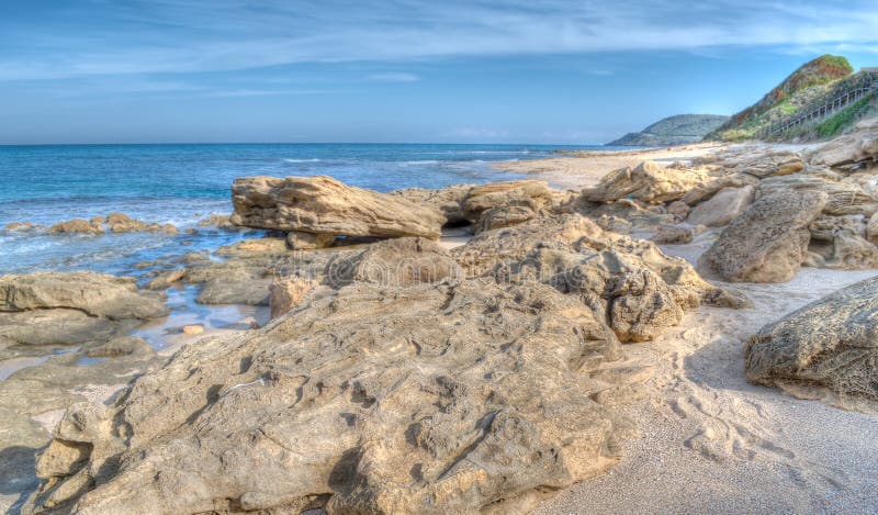 Hdr seascape stock image. Image of italy, mineral, coast - 27821731