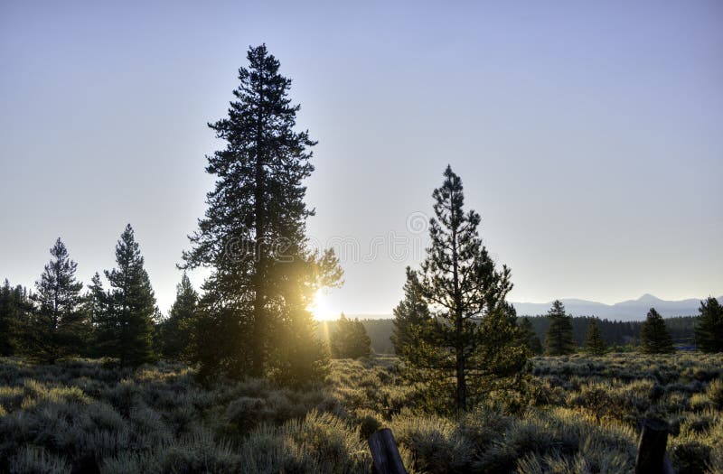 HDR of Sunrise in Colorado stock image. Image of nature - 33226185