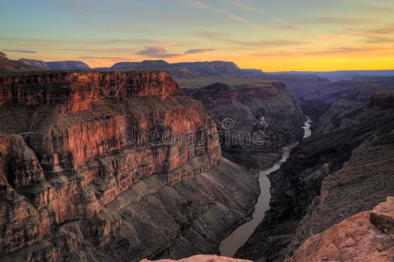 Toroweap Point, Grand Canyon National Park Stock Image - Image of north ...