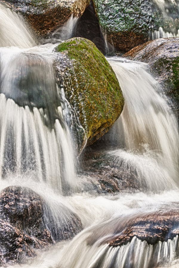 HDR water cascade stock photo. Image of park, natural - 21716956