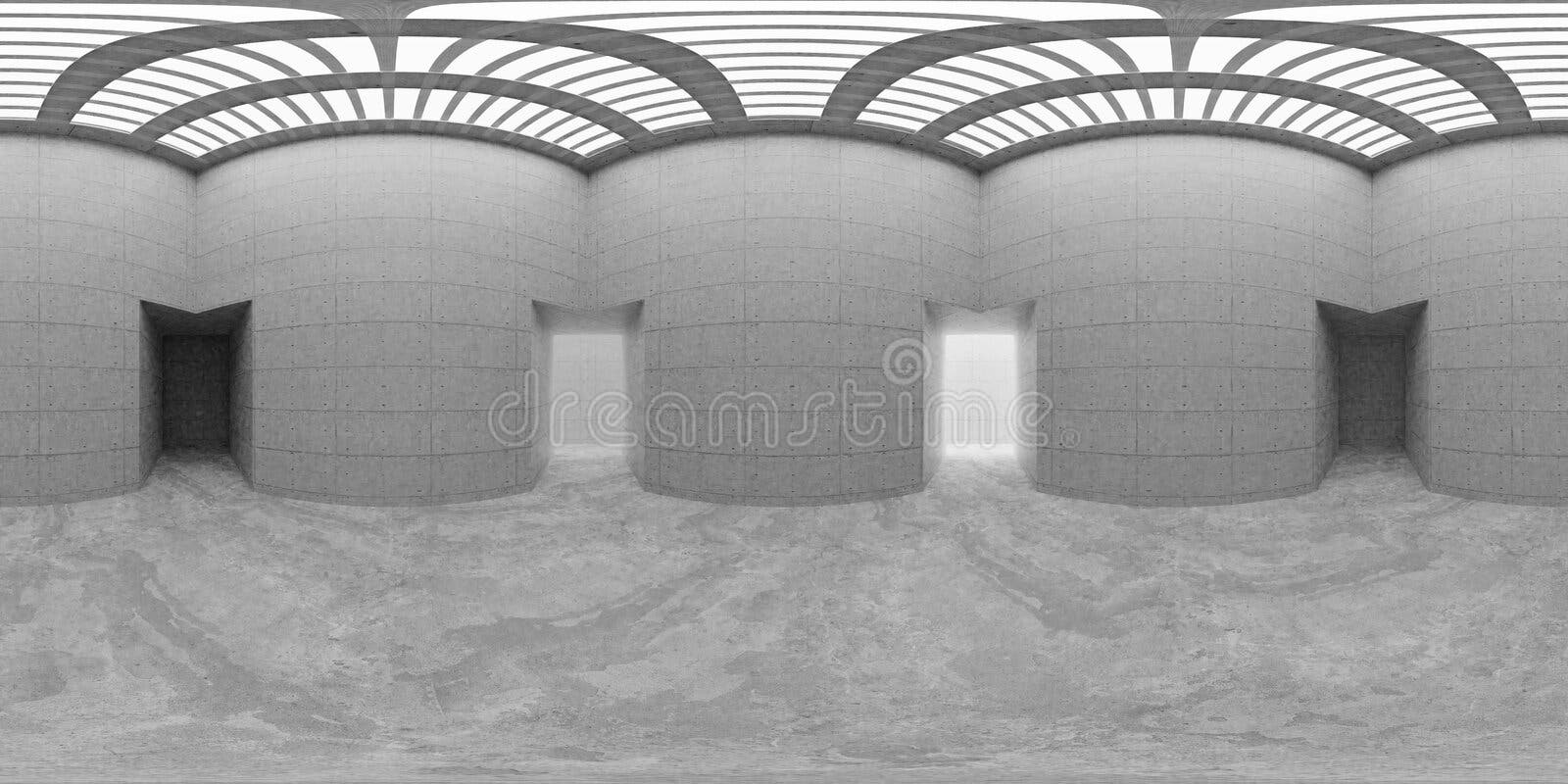 HDRI Environment Map, Abstract Spherical Panorama Background, Interior ...