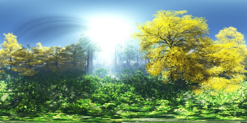 HDRI, Environment Map, Round Panorama, Spherical Panorama Stock ...