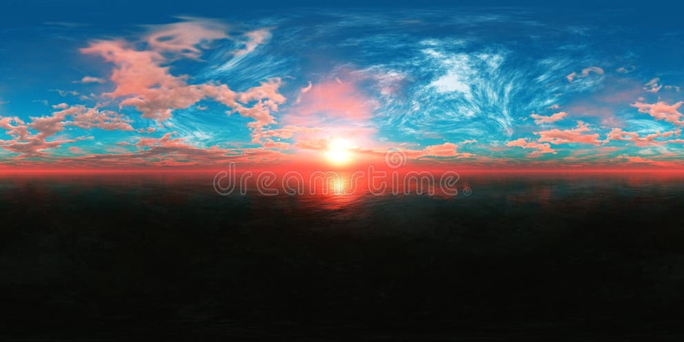 HDRI, environment map stock image. Image of nature, dusk - 98992367