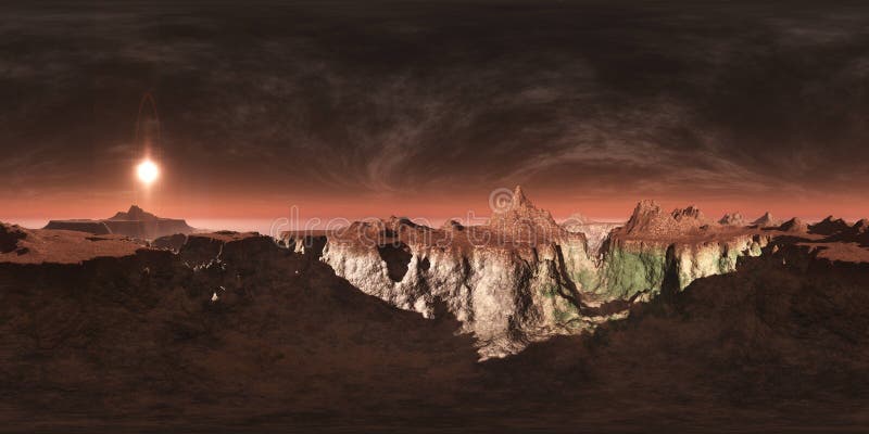 HDRI, environment map stock image. Image of heaven, dawn - 99741211