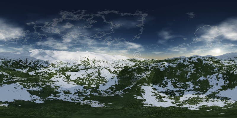 HDRI, Equirectangular Projection, Spherical Panorama., Environment Map ...