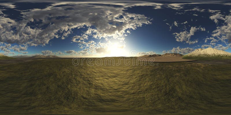 HDRI, Equirectangular Projection, Spherical Panorama., Environment Map ...