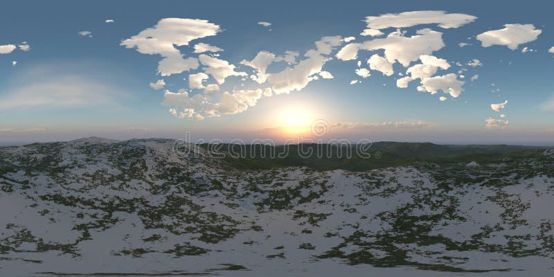HDRI, Equirectangular Projection, Spherical Panorama., Environment Map ...