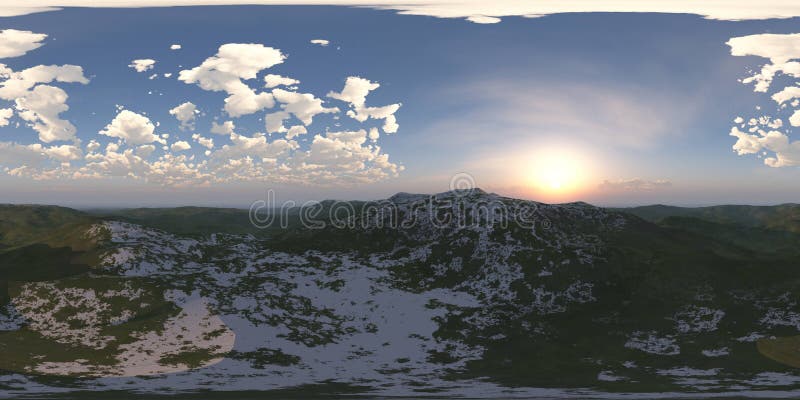 HDRI, Equirectangular Projection, Spherical Panorama., Environment Map ...