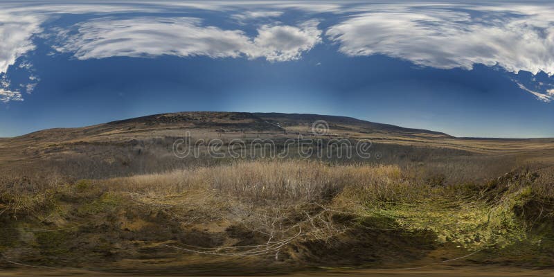 HDRI of Landscape, Panoramic Image for HDRI Application Stock ...
