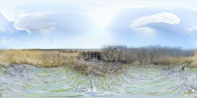 HDRI of Landscape, Panoramic Image for HDRI Application Stock ...