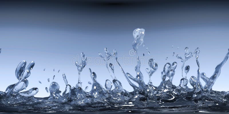 Hdri map water splash stock illustration. Illustration of panoramic ...