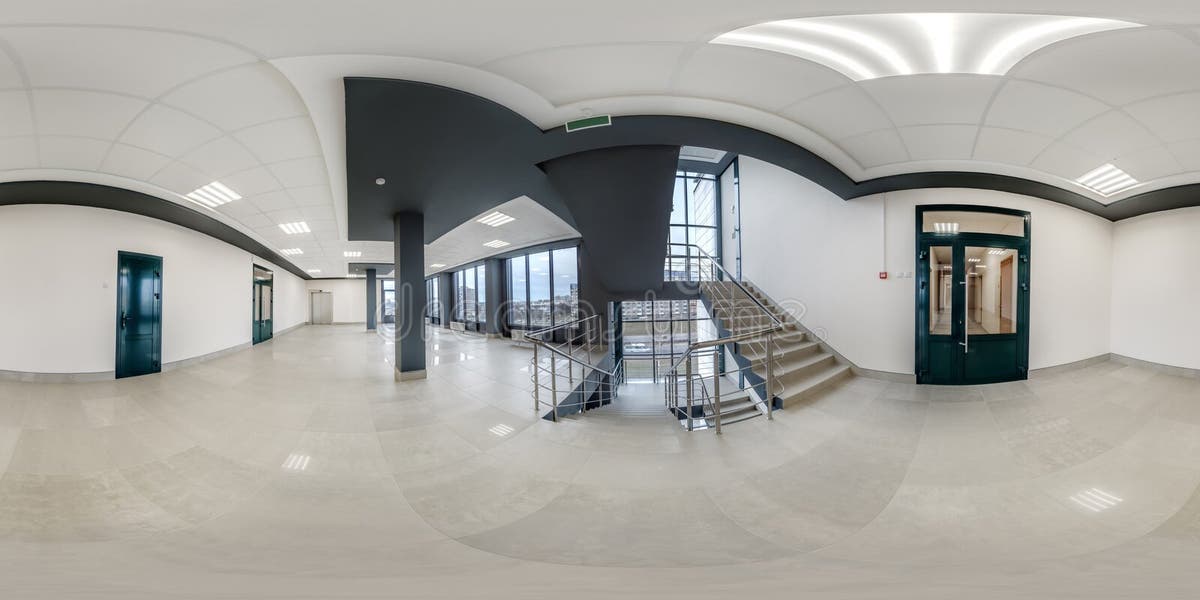 232 Hdri 360 Panorama View Interior Modern Hall Stock Photos - Free ...