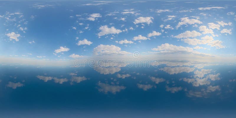 HDRI Perfect Sky Equirectangular Panorama 44 Stock Photo - Image of ...