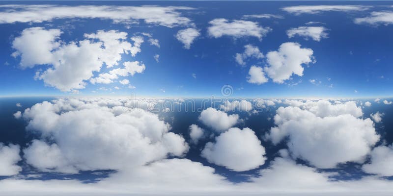 HDRI Perfect Sky Equirectangular Panorama 2 Stock Photo - Image of dusk ...