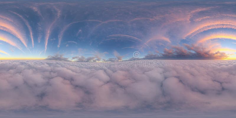 HDRI Perfect Sky Equirectangular Panorama 33 Stock Image - Image of ...