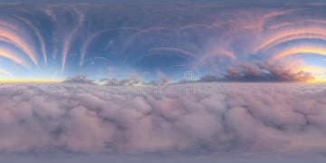 HDRI Perfect Sky Equirectangular Panorama 33 Stock Image - Image of ...