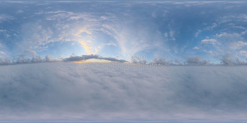HDRI Perfect Sky Equirectangular Panorama 15 Stock Image - Image of ...
