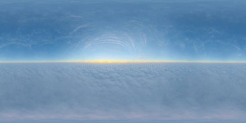 HDRI Perfect Sky Equirectangular Panorama 3 Stock Photo - Image of ...