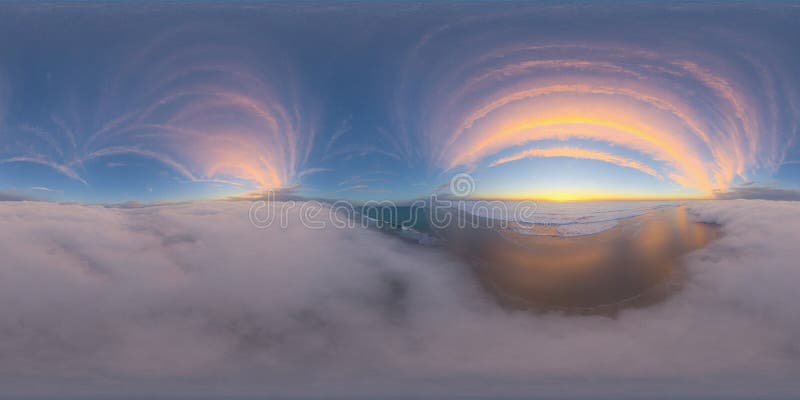 HDRI Perfect Sky Equirectangular Panorama 40 Stock Photo - Image of ...