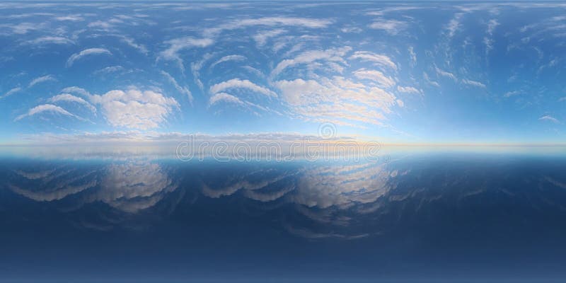 HDRI Perfect Sky Equirectangular Panorama 32 Stock Photo - Image of ...
