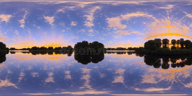 HDRI Perfect Sky Equirectangular Panorama 13 Stock Image - Image of ...