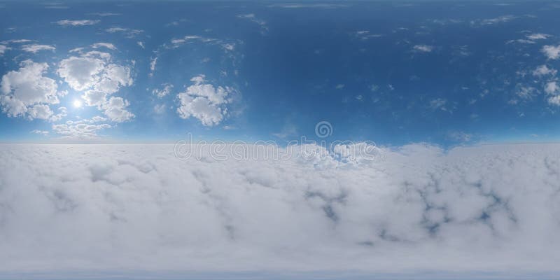HDRI Perfect Sky Equirectangular Panorama 1 Stock Image - Image of ...