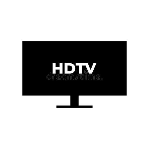 HDTV Graphic Design Template Vector Stock Vector - Illustration of ...