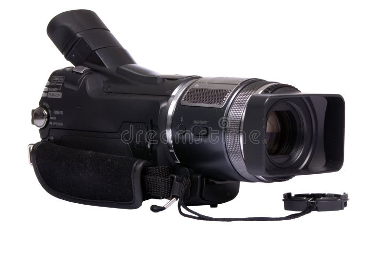 HDV camcorder stock image. Image of camera, body, electronic - 2008817